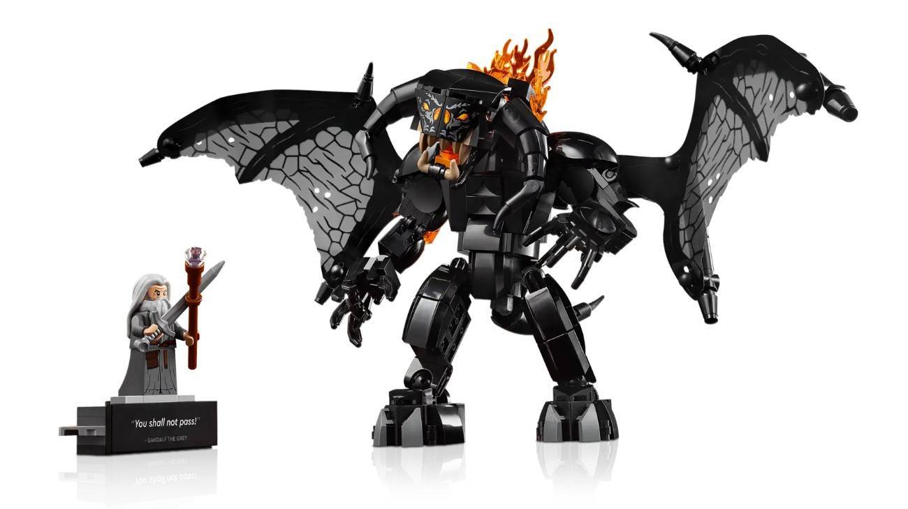 LEGO® Icons 10367 The Lord of the Rings: Balrog™ Book Nook - Build and ...