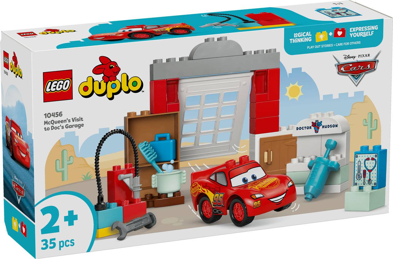 LEGO® DUPLO® 10456 McQueen’s Visit to Doc’s Garage - Build and Play Australia