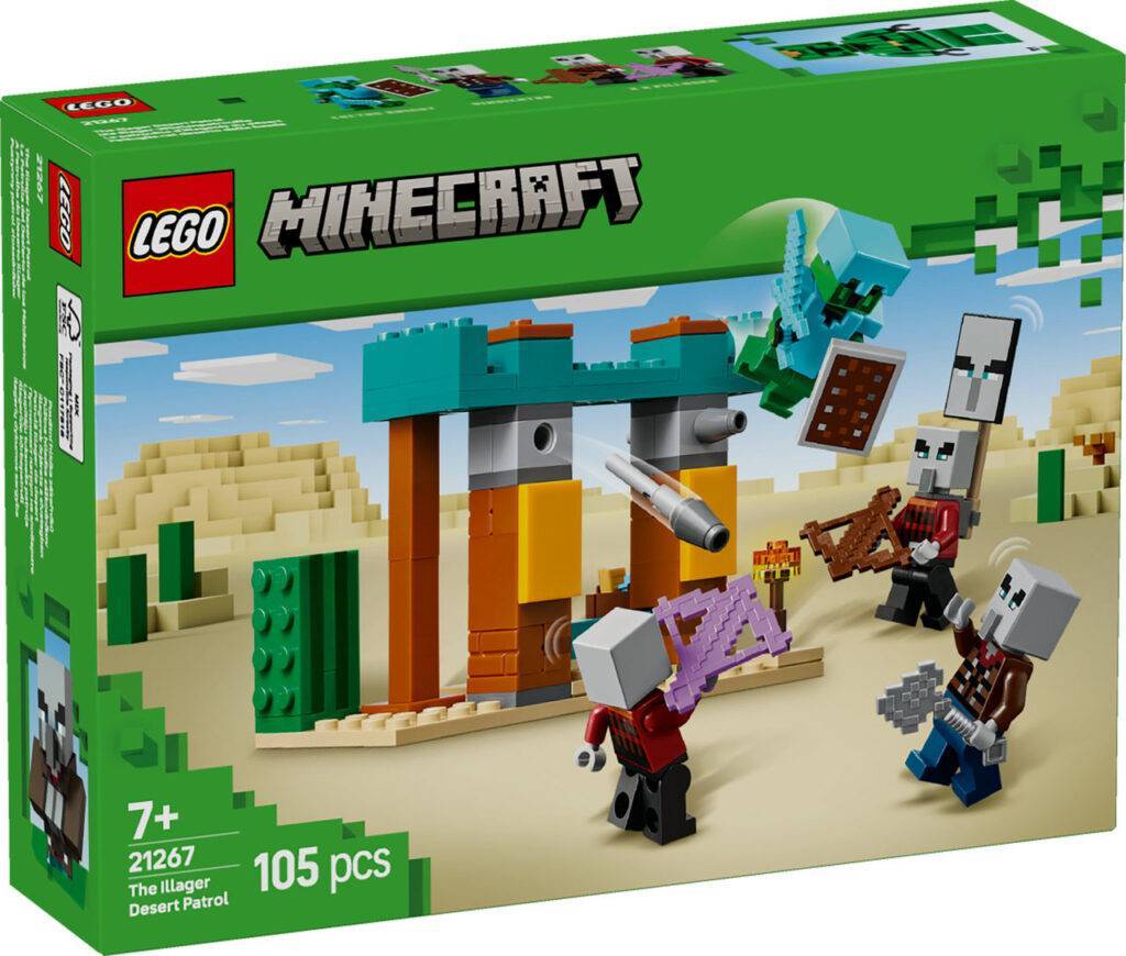 LEGO® Minecraft 21267 The Illager Desert Patrol - Build and Play Australia