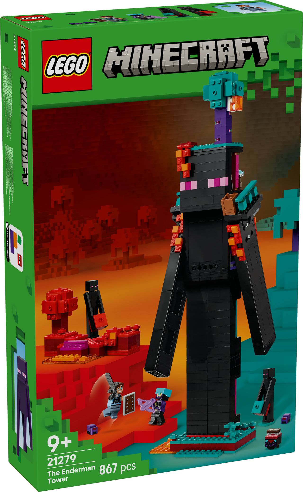 LEGO® Minecraft 21279 The Enderman Tower - Build and Play Australia