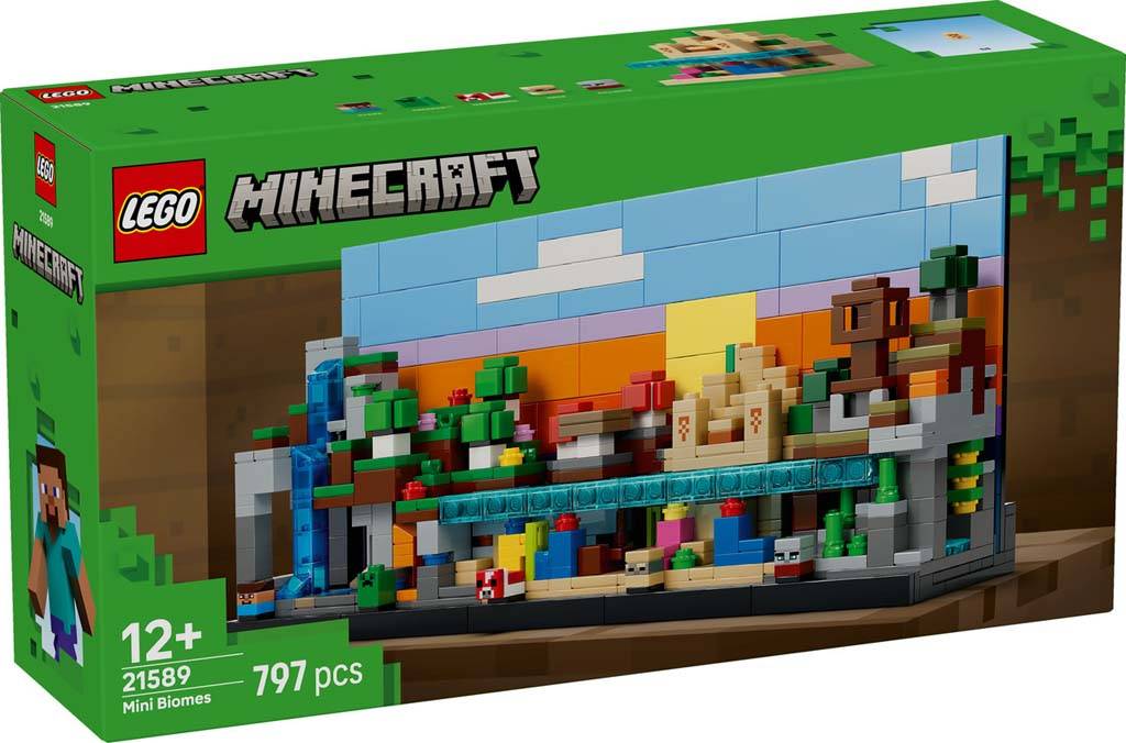 LEGO® Minecraft 21589 Mini Biomes - Build and Play Australia