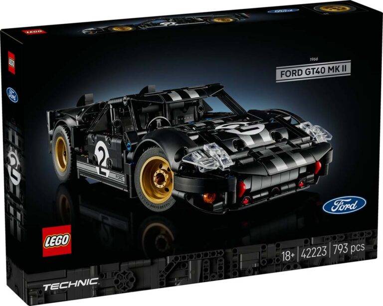 LEGO® 42223 Technic 1966 Ford GT40 MKII Race Car - Build and Play Australia