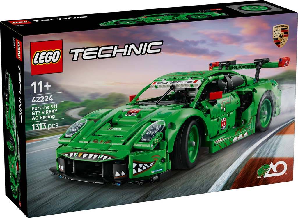 LEGO® 42224 Technic Porsche 911 GT3 R REXY AO Racing Car - Build and ...