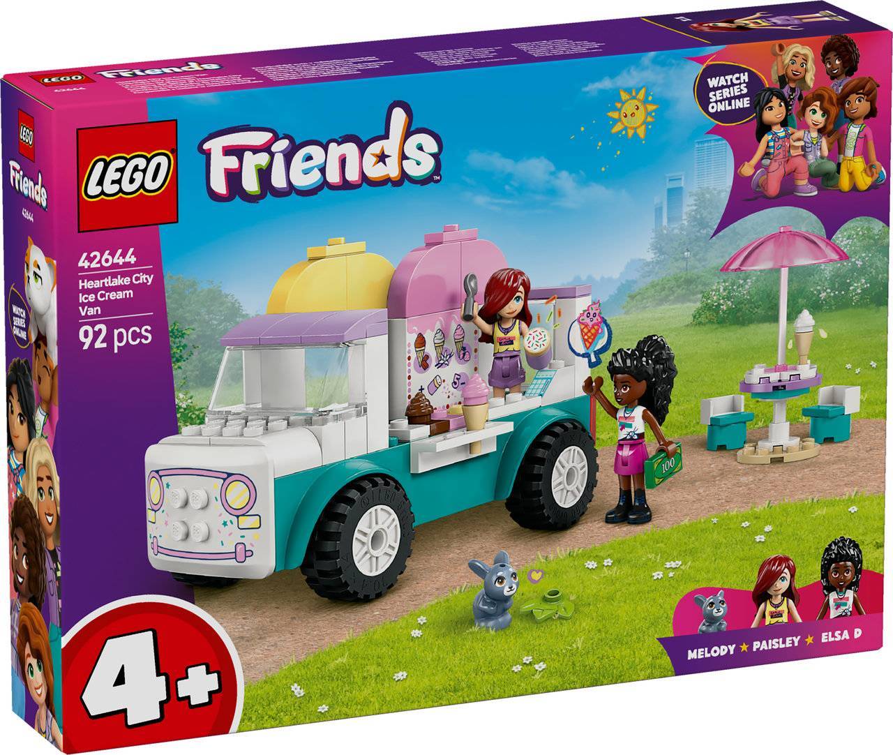 LEGO® Friends 42644 Heartlake City Ice Cream Van - Build and Play Australia