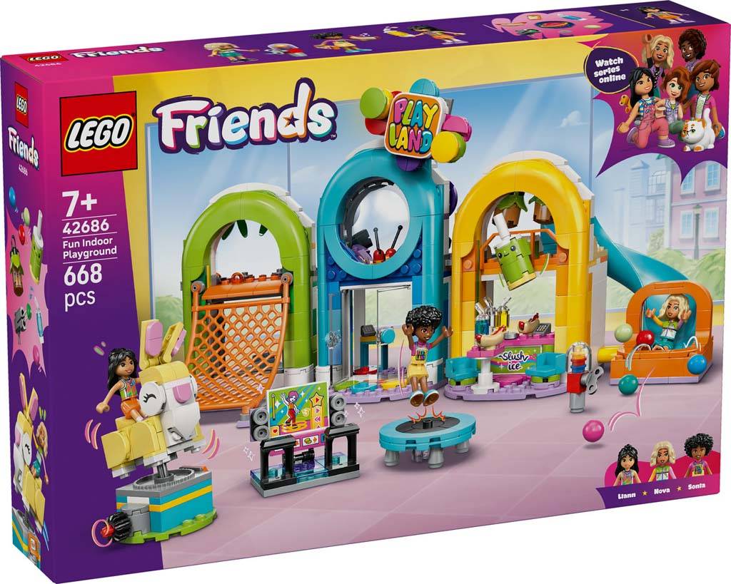LEGO® Friends 42686 Fun Indoor Playground - Build and Play Australia