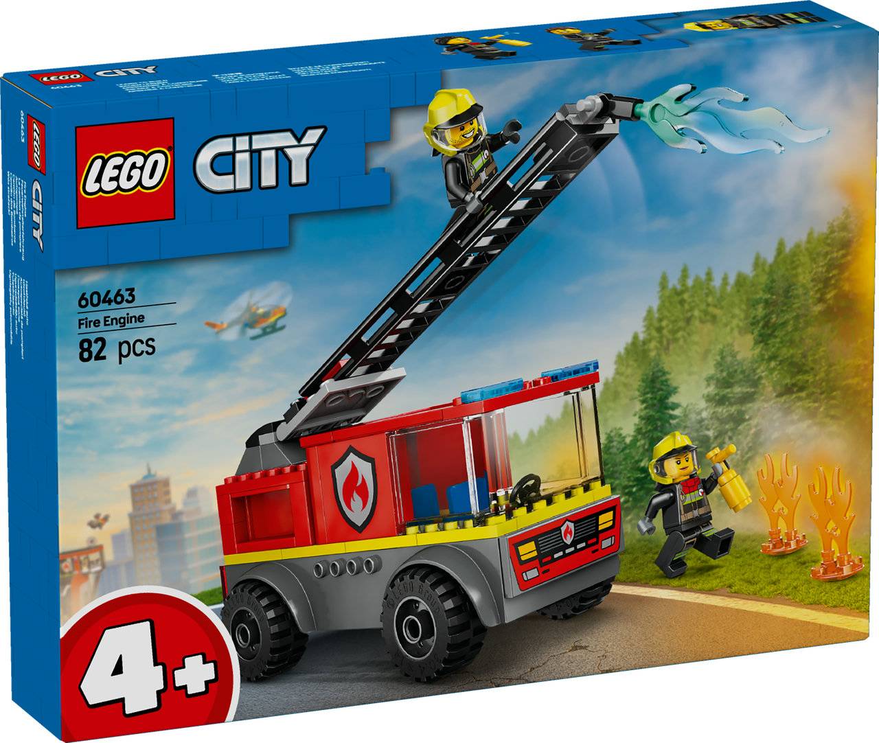 LEGO® City 60463 Fire Engine with Ladder - Build and Play Australia
