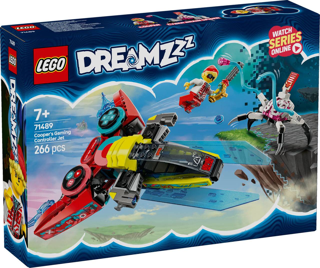 LEGO® DREAMZzz 71489 Cooper’s Gaming Controller Jet - Build and Play ...