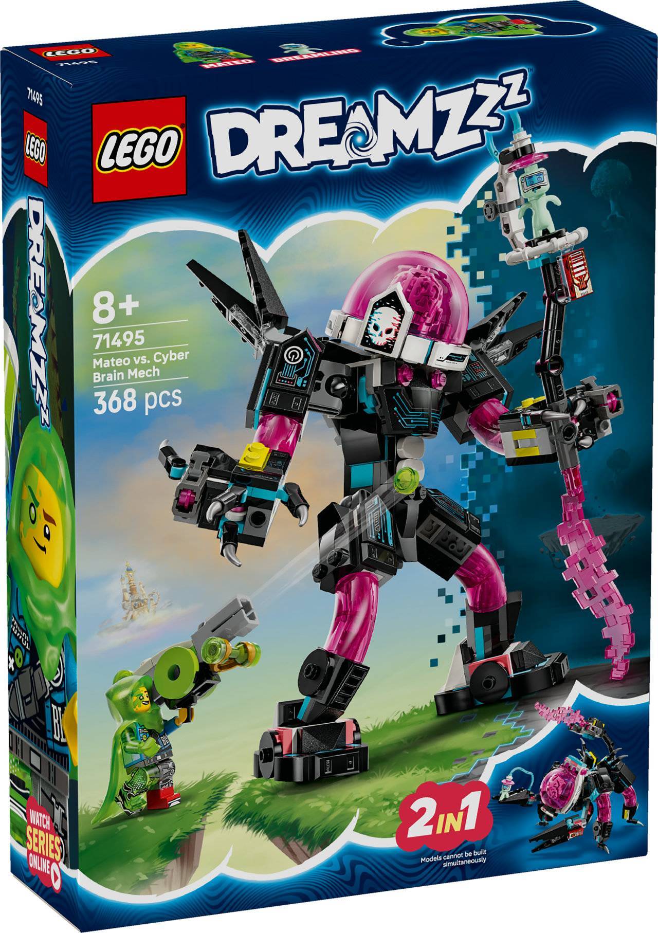 LEGO® DREAMZzz 71495 Mateo vs. Cyber Brain Mech - Build and Play Australia