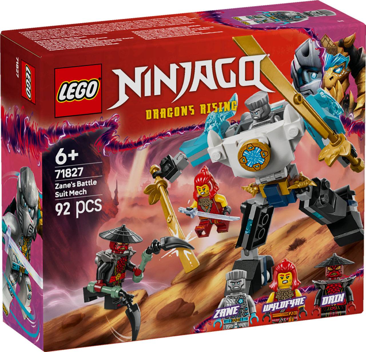 LEGO® Ninjago 71827 Zane’s Battle Suit Mech - Build and Play Australia