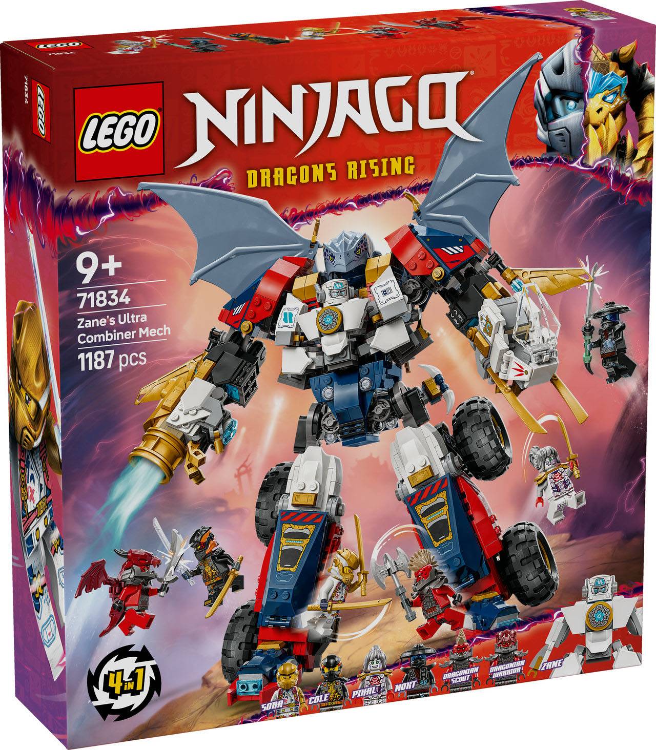 LEGO® Ninjago 71834 Zane’s Ultra Combiner Mech - Build and Play Australia