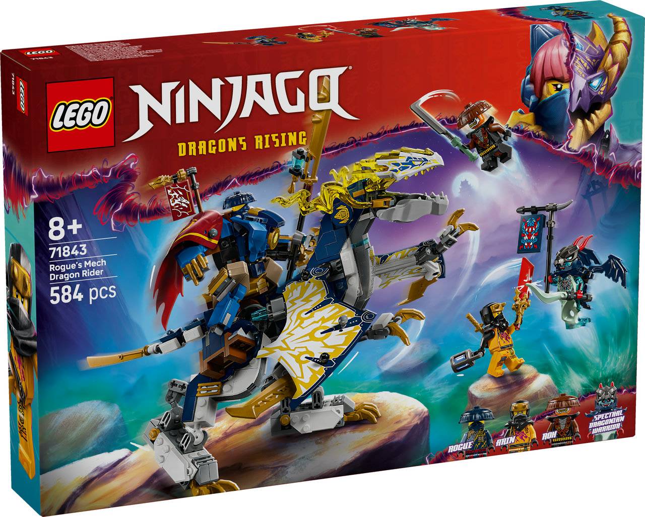 LEGO® Ninjago 71843 Rogue’s Mech Dragon Rider - Build and Play Australia