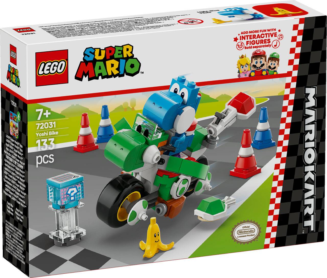 LEGO® Super Mario 72031 Mario Kart™ – Yoshi Bike - Build and Play Australia