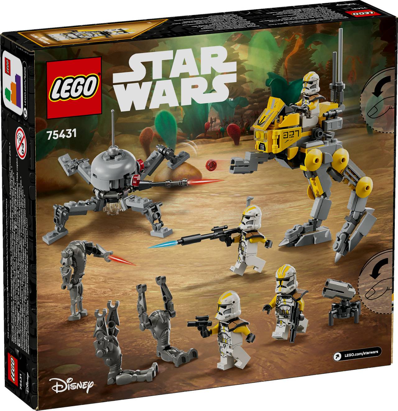 LEGO® Star Wars 75431 327th Star Corps Clone Troopers Battle Pack ...