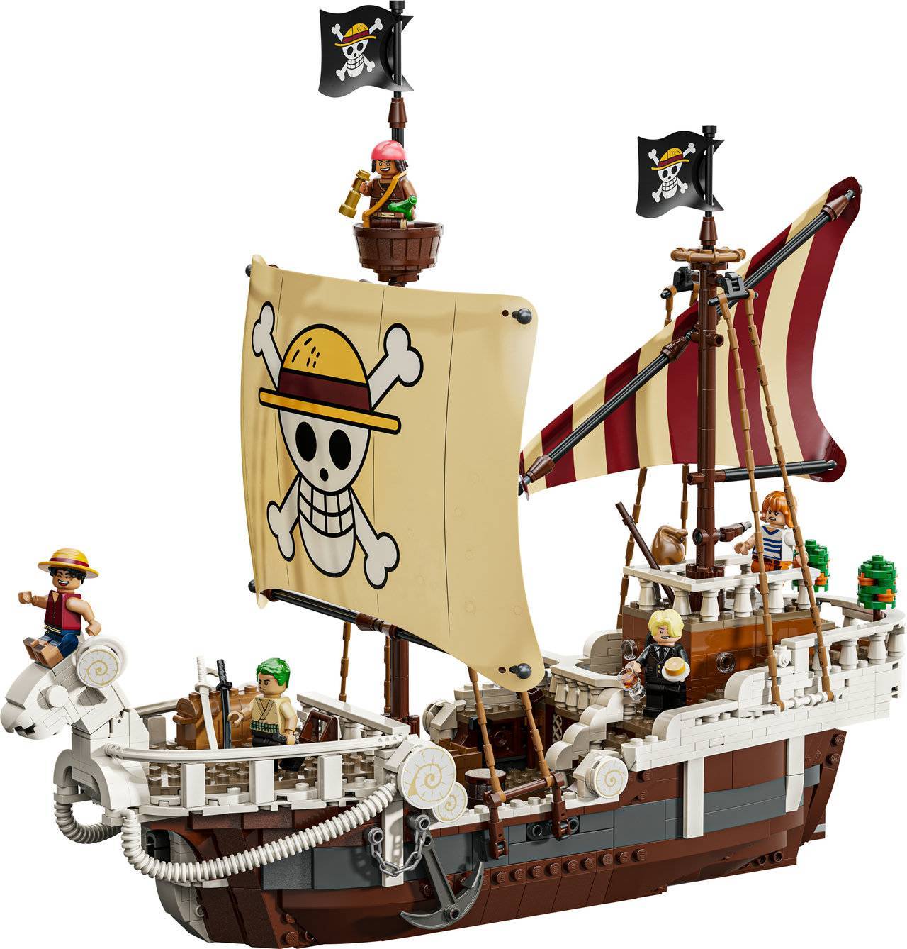 LEGO® ONE PIECE 75639 The Going Merry Pirate Ship - Build and Play ...