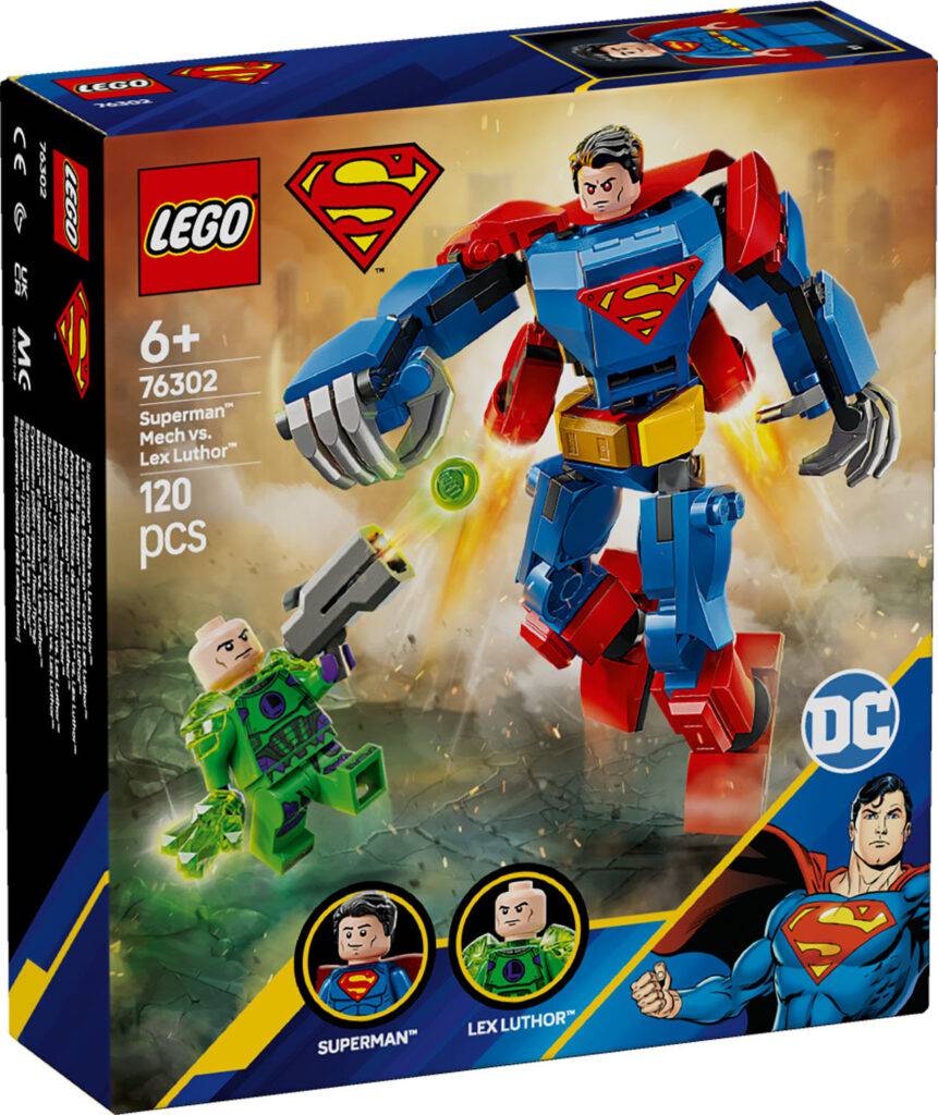 LEGO® DC Comics Super Heroes 76302 Superman™ Mech vs. Lex Luthor ...