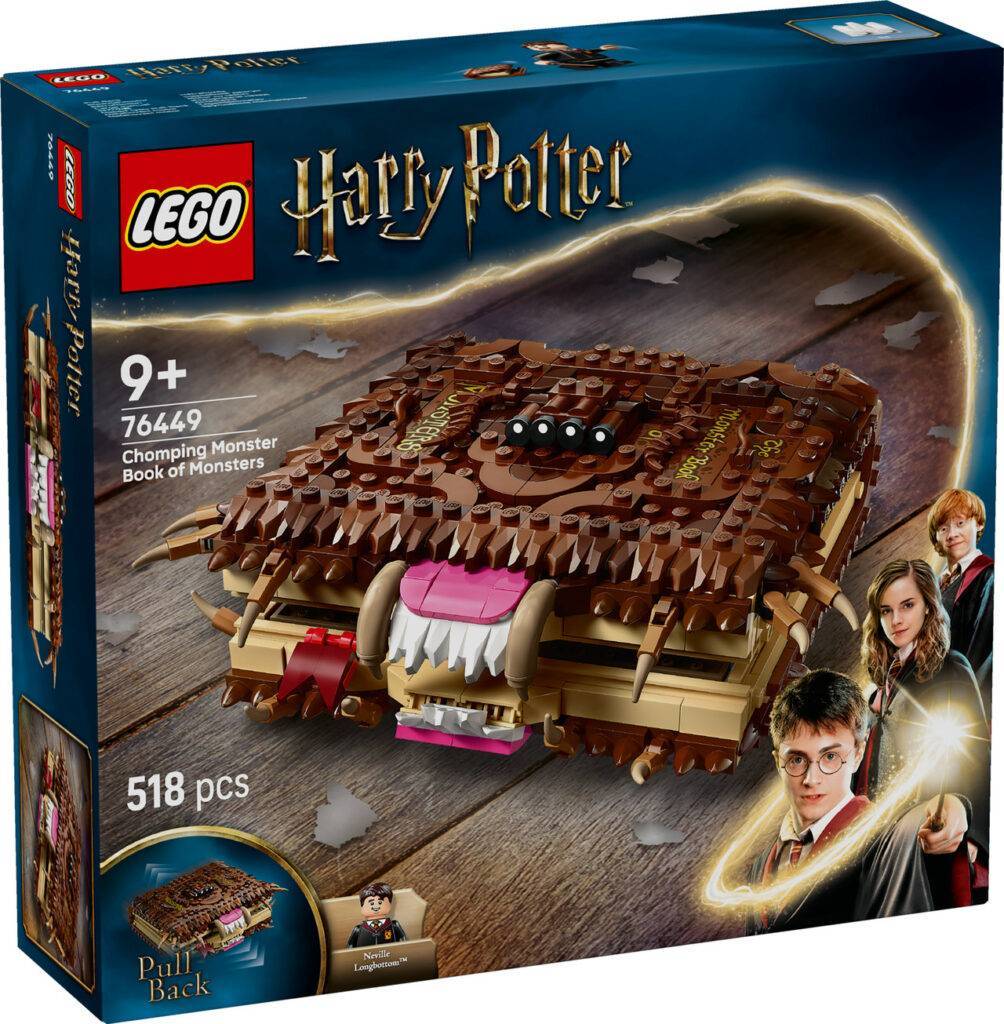 LEGO® Harry Potter 76449 Chomping Monster Book of Monsters - Build and ...