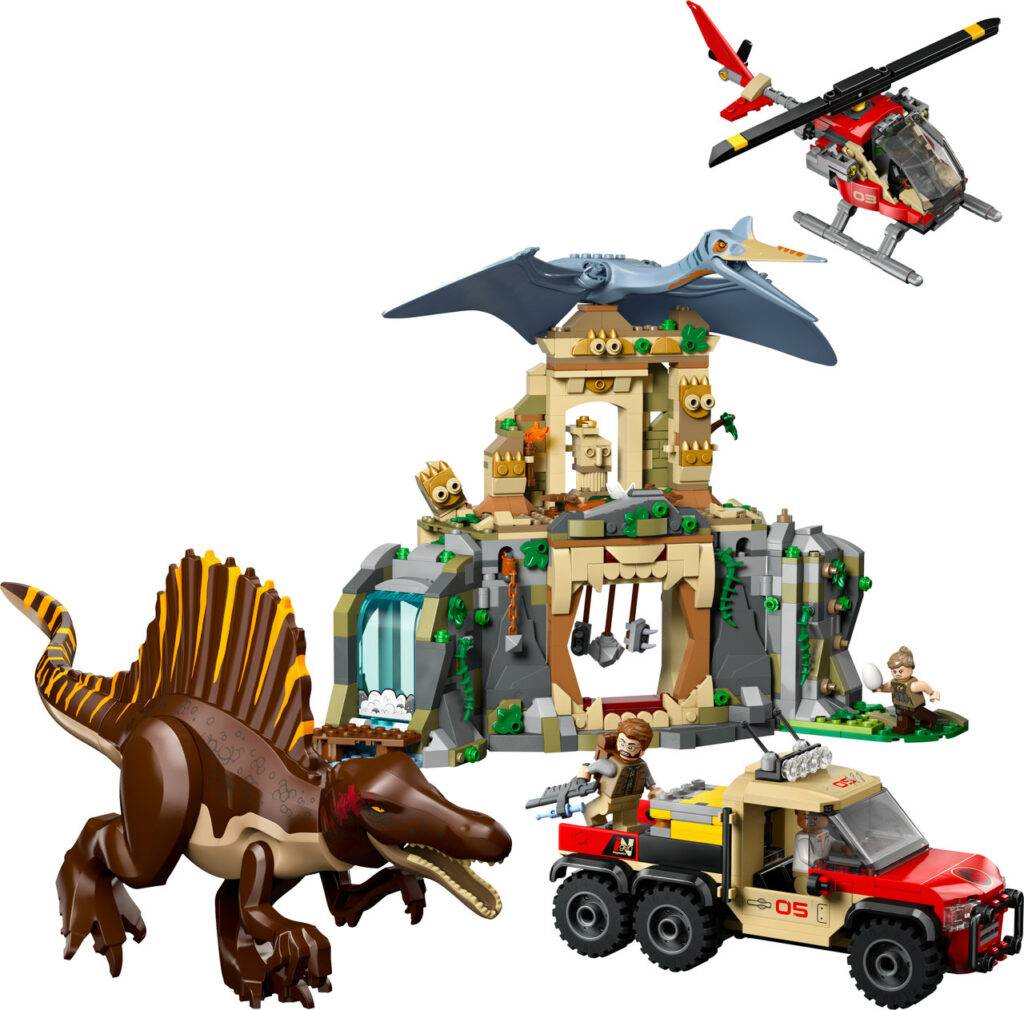 LEGO® Jurassic World 76976 Spinosaurus & Quetzalcoatlus Air Mission ...