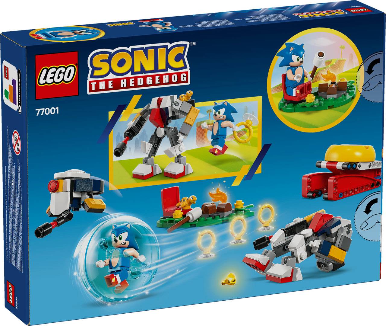 LEGO® Sonic the Hedgehog™ 77001 Sonic’s Campfire Clash - Build and Play ...