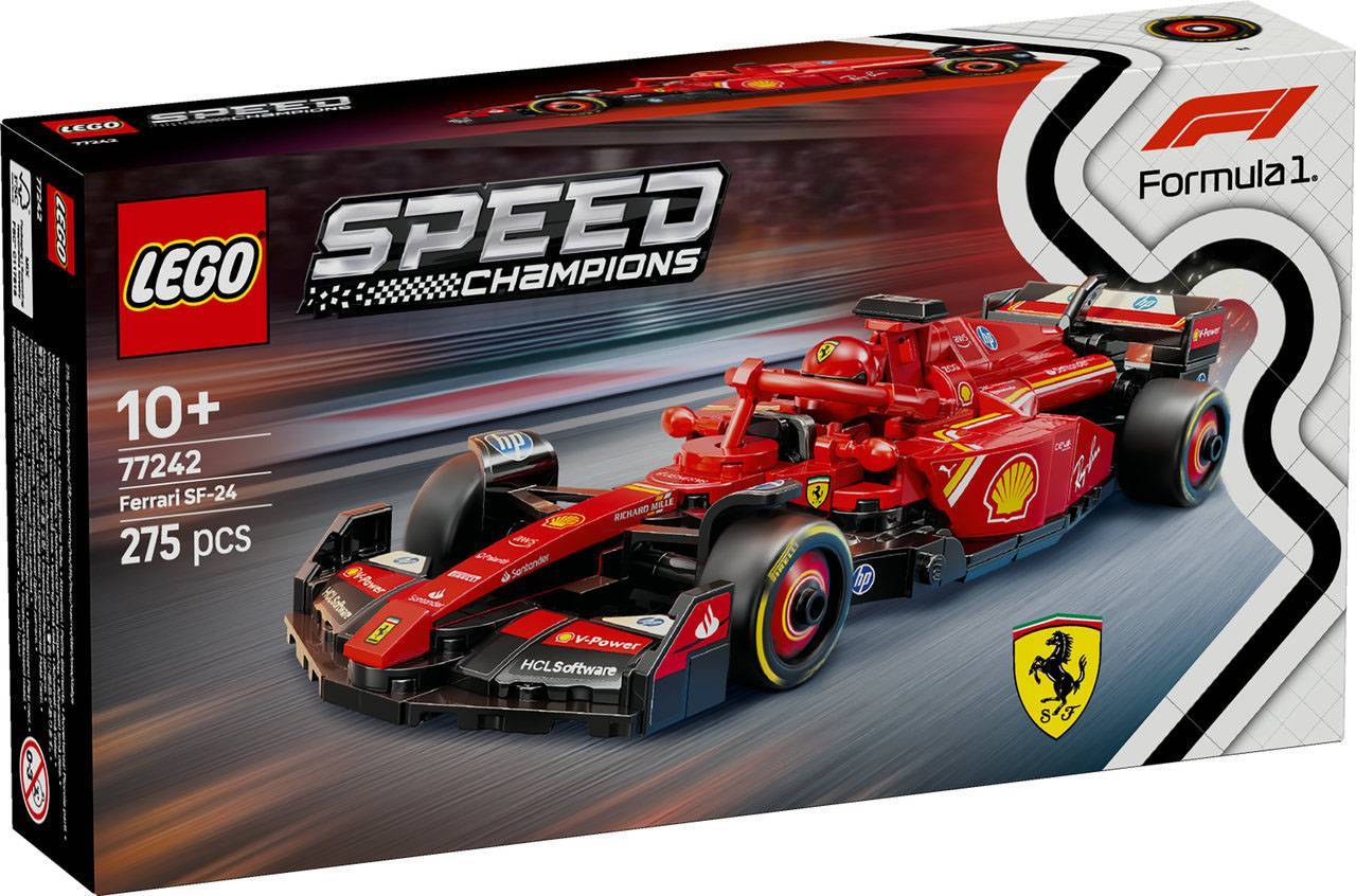 LEGO® Speed Champions 77242 Ferrari SF-24 F1® Race Car - Build and Play ...