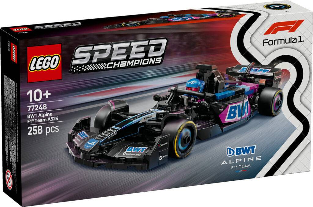 LEGO® Speed Champions 77248 BWT Alpine F1® Team A524 Race Car - Build ...