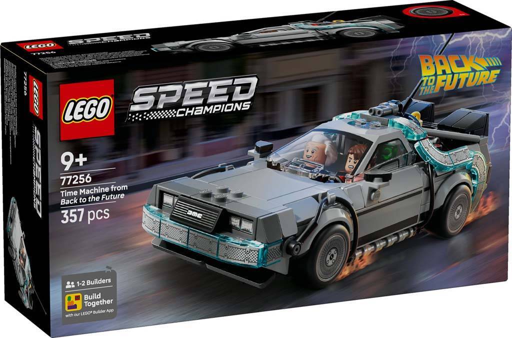 LEGO® Speed Champions 77256 Time Machine from Back to the Future ...