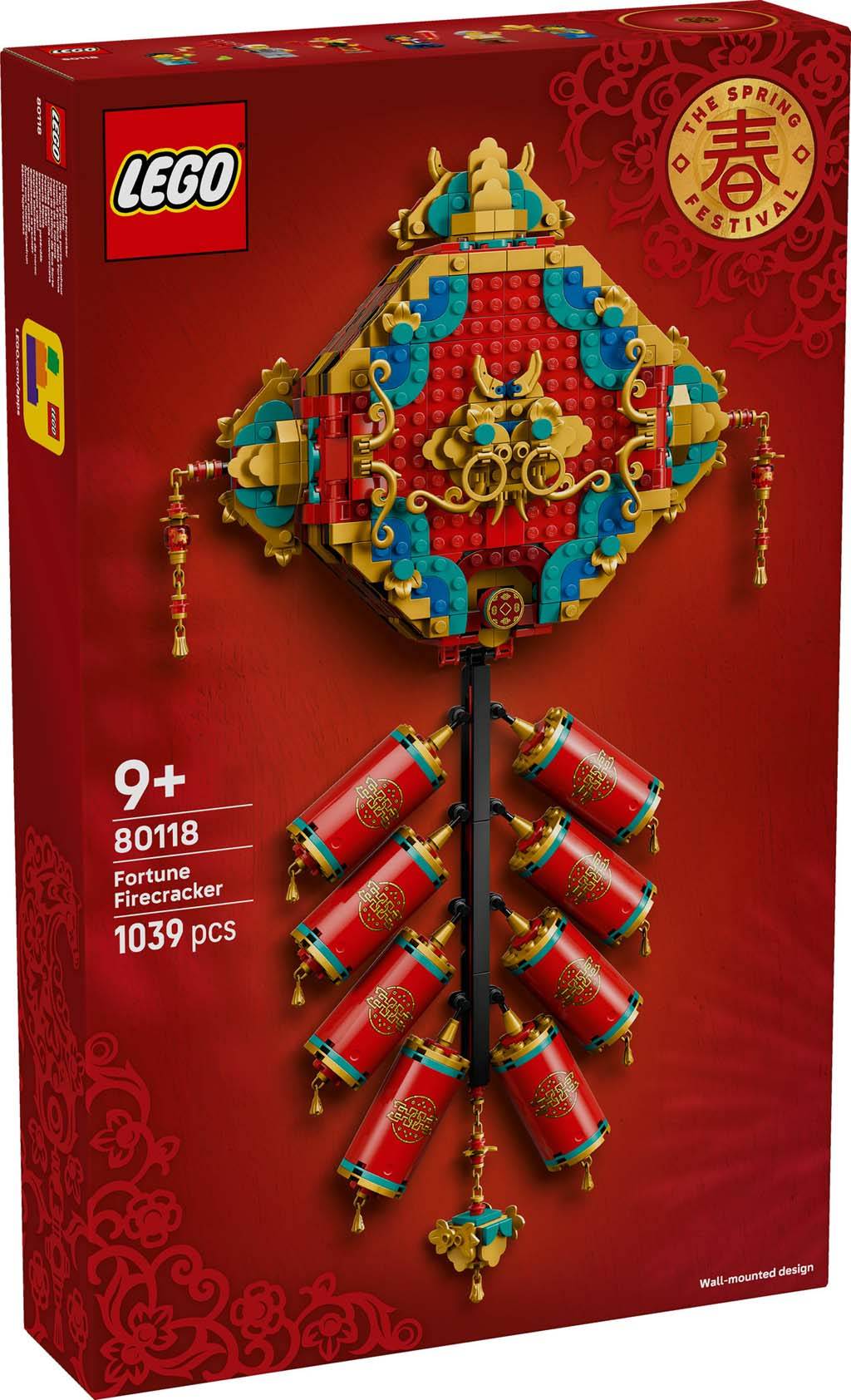 LEGO® Chinese Festivals 80118 Fortune Firecracker - Build and Play ...