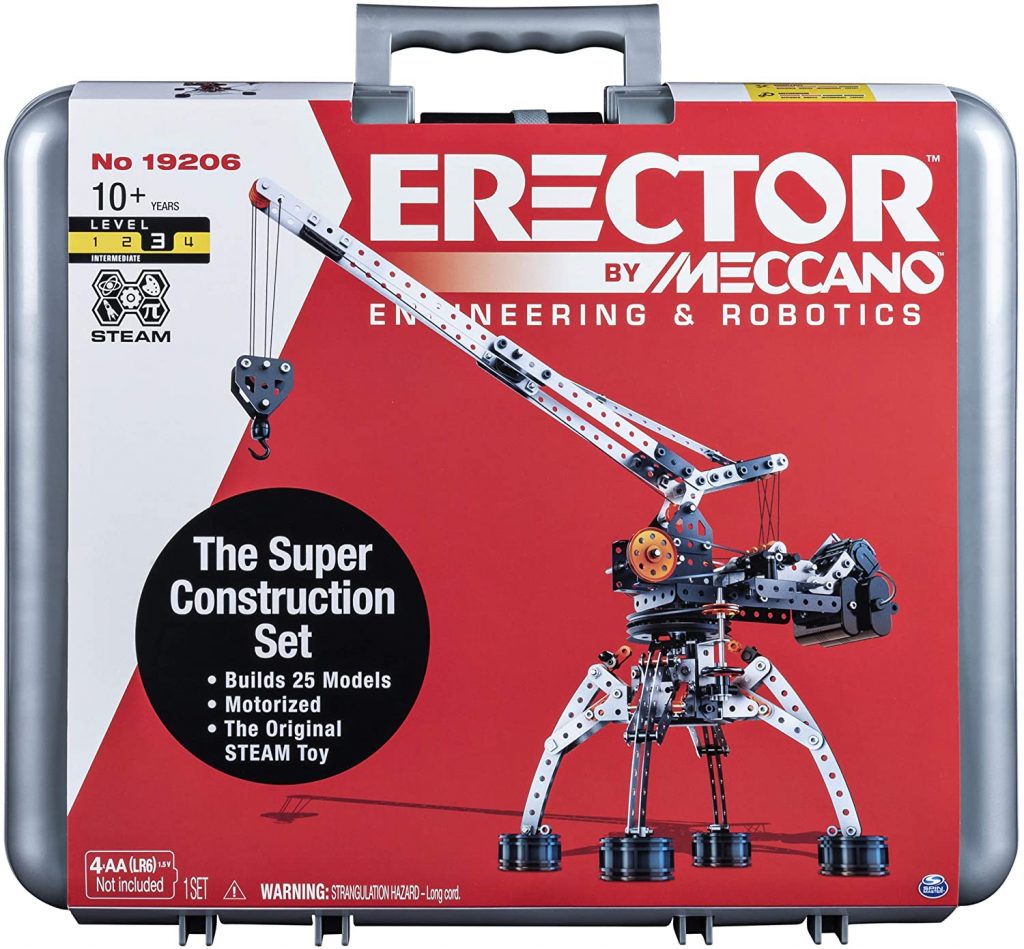 Meccano Super Construction 25-in-1 Motorized Building Set - Stem ...